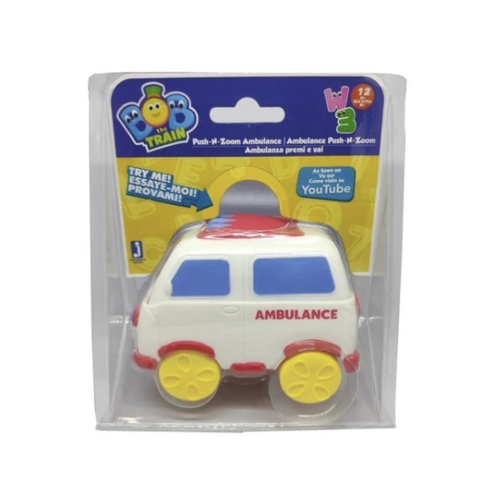 Jual Bob The Train Push n Zoom Ambulance | Shopee Indonesia