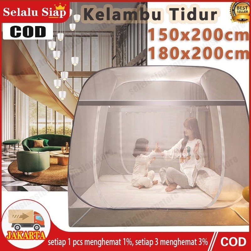 Jual Kelambu Lipat / Kelambu Tenda / Kelambu Bayi Super JUMBO Praktis ...