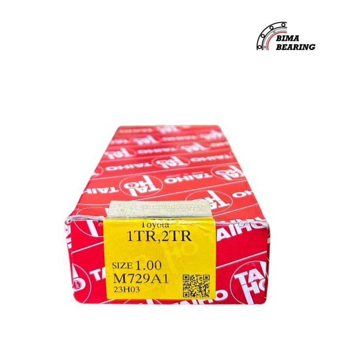 Jual METAL DUDUK TOYOTA INNOVA FORTUNER HILUX BENSIN 1TR 2TR M729 TAIHO JAPAN MAIN BEARING ...