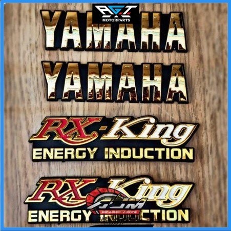Jual ZVR. PAKET SET LOGO EMBLEM YAMAHA RX KING SET LOGO BOX AKI RX KING ...