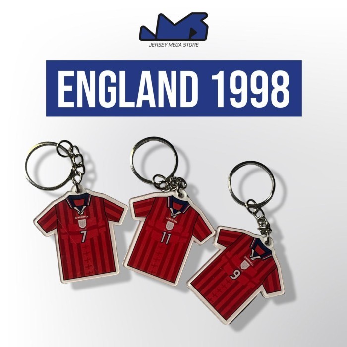 Jual KEYCHAIN 1998 ENGLAND AWAY GANTUNGAN KUNCI | Shopee Indonesia