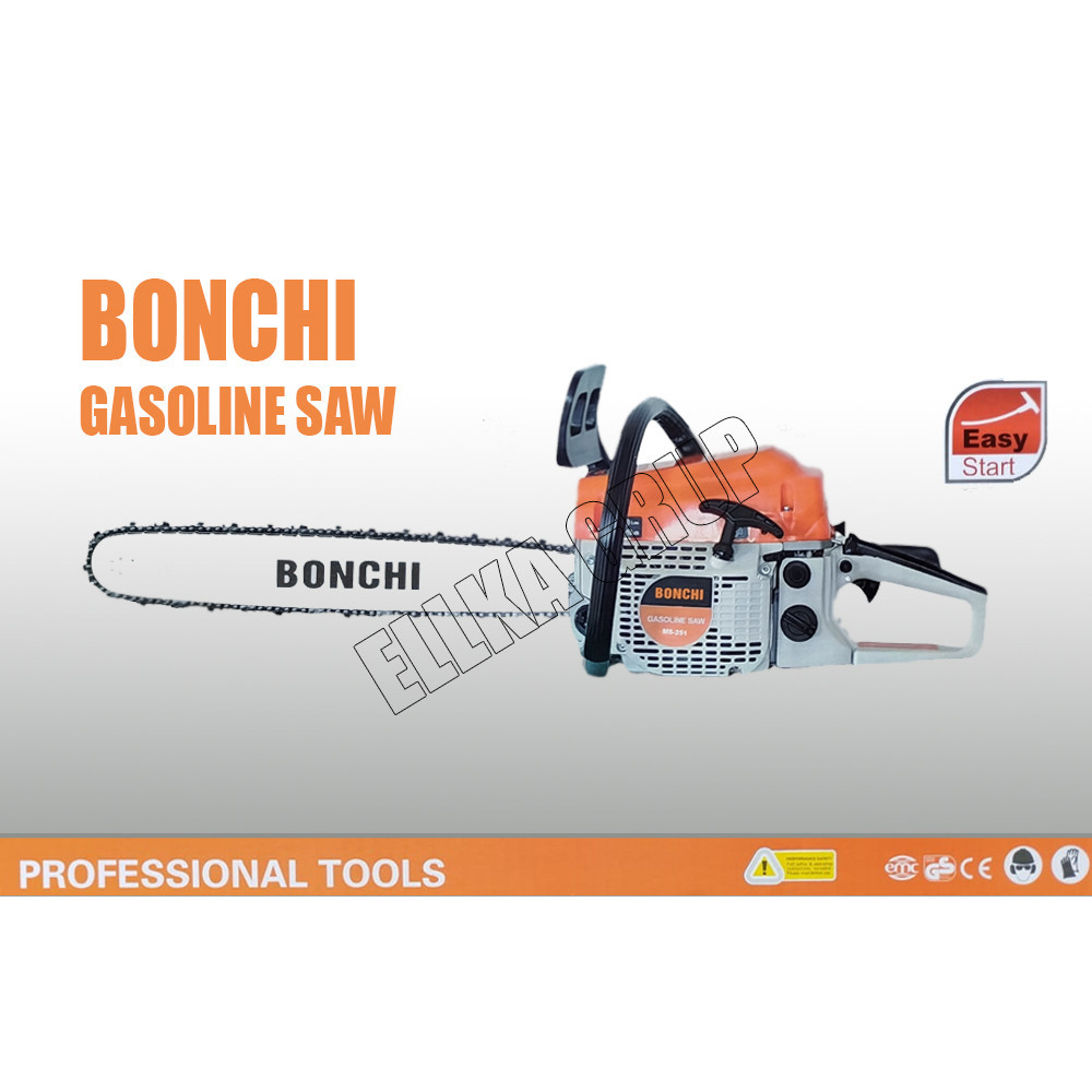 Jual BONCHI Mesin Potong Kayu 58CC 20/22/24" Chainsaw 2Tak Untuk /Gergaji Mesin/Mesin Gergaji ...