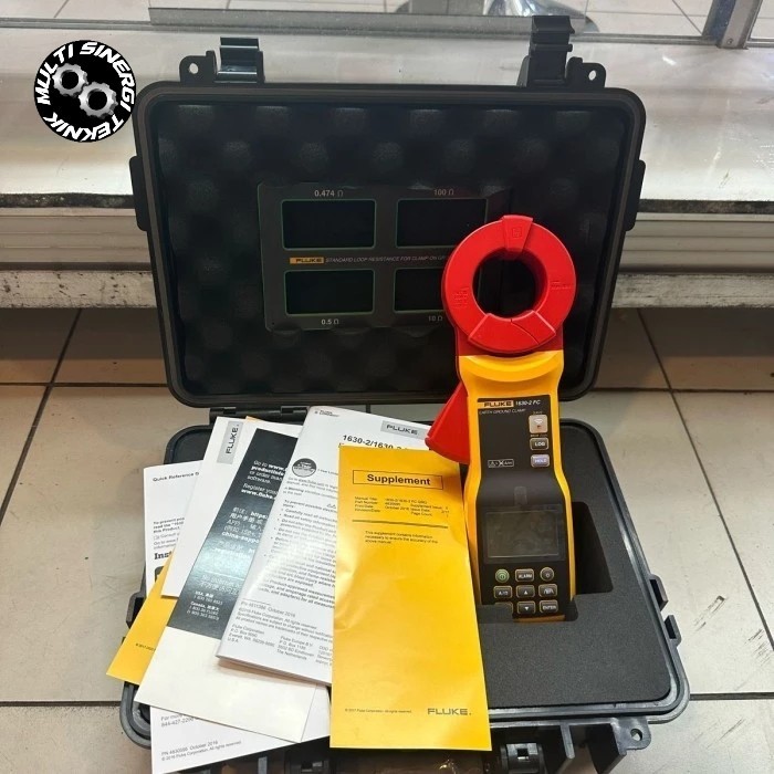 Jual Fluke 1630-2 FC Stakeless Earth Ground Loop / AC Leakage Current Clamp | Shopee Indonesia