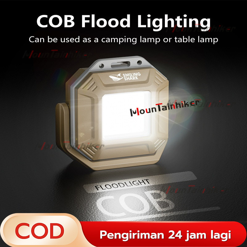Jual Senter mini cob led 14 alat multifungsi lampu outdoor usb ...