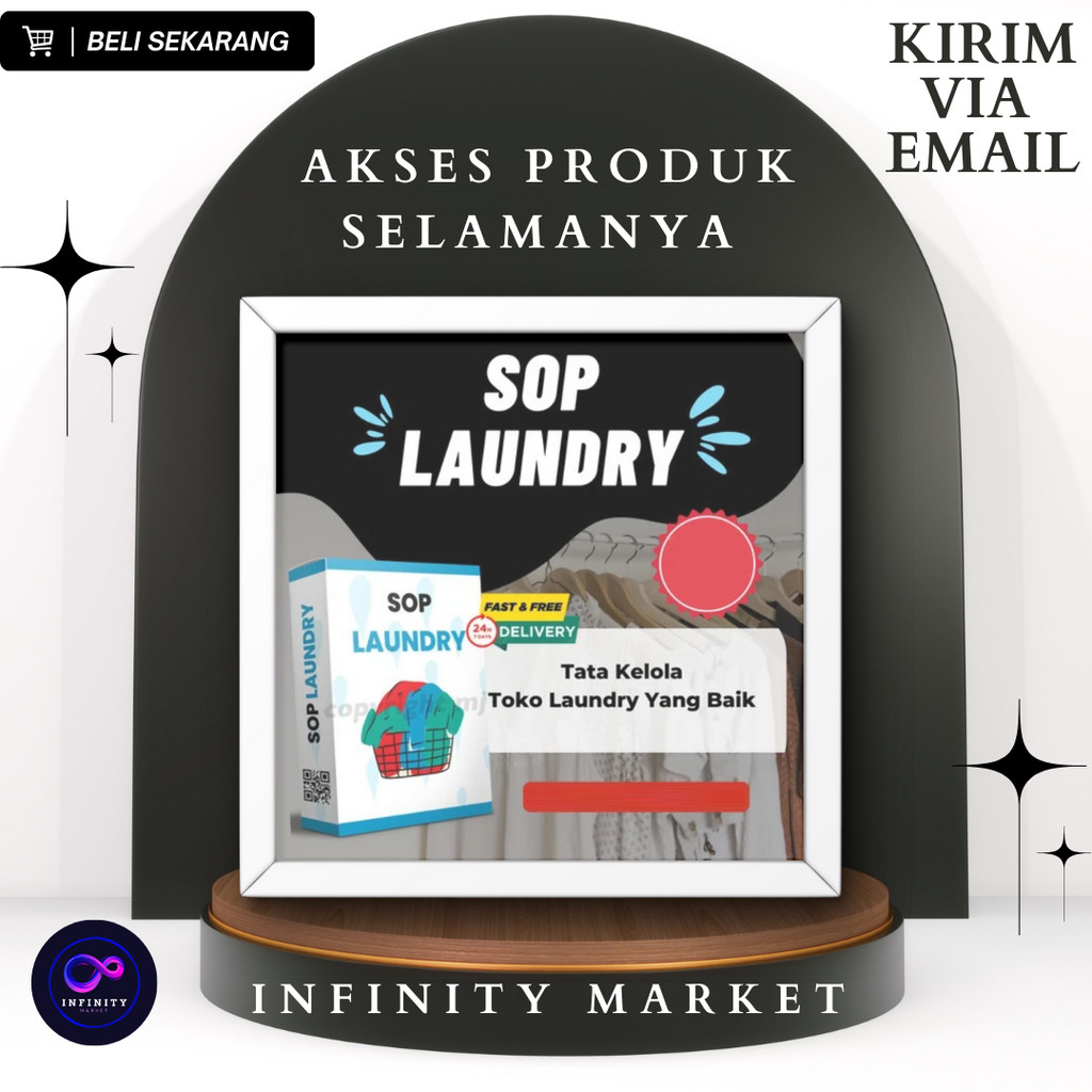 Jual Paket SOP LAUNDRY - Standar Operasional Prosedur Usaha Bisnis Cuci ...