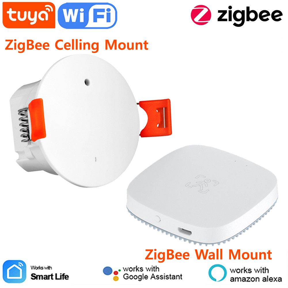 Jual Tuya Smart WiFi/Zigbee Human Presence Detector MmWave Radar Pir ...