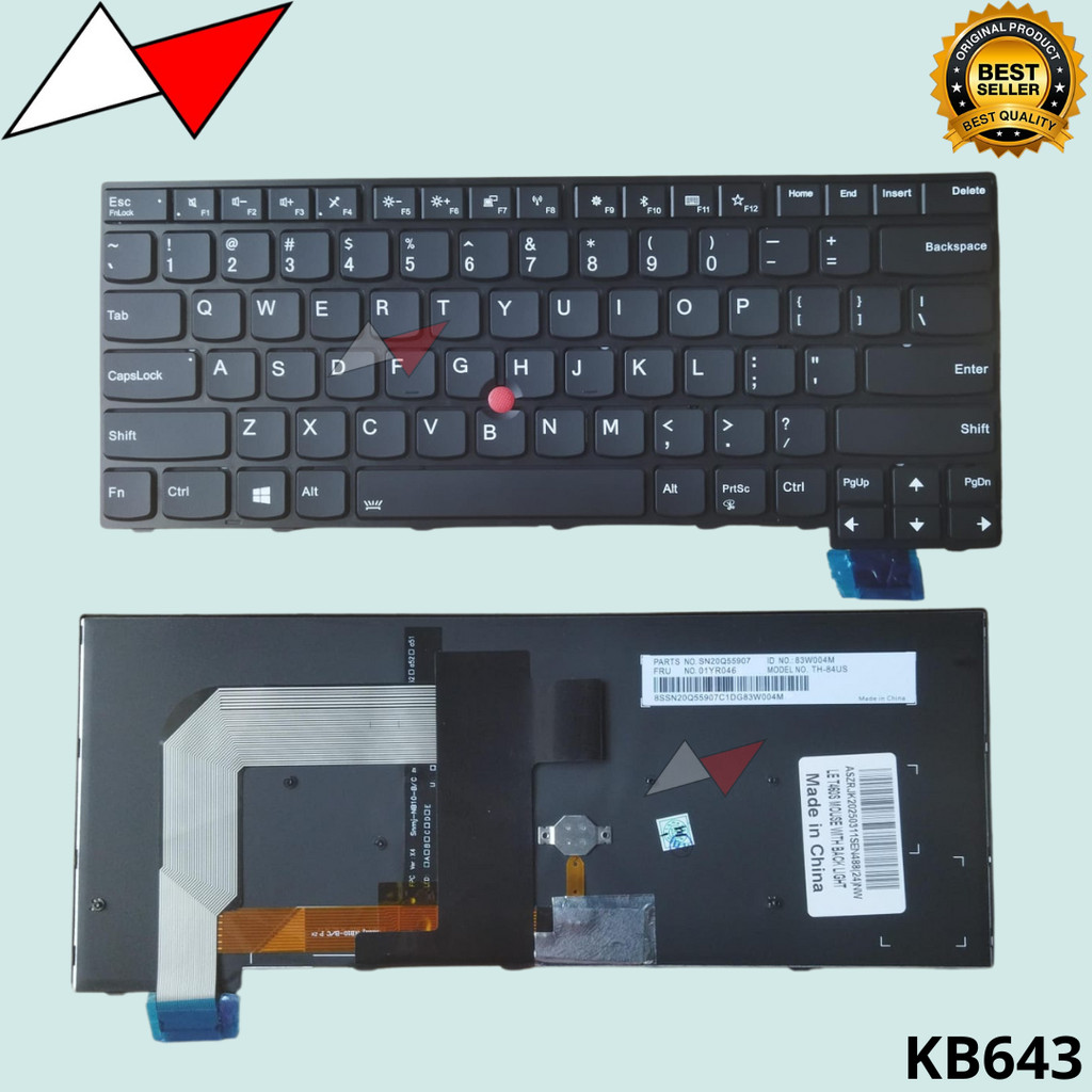 Jual Keyboard Original for ThinkPad T460 T460S T460P T470 T470S ...