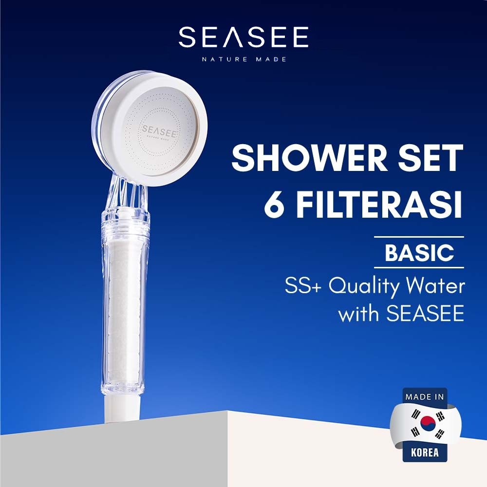 Jual SEASEE Basic Shower Filter Kit | 6 Layers of Filtration | Shopee ...
