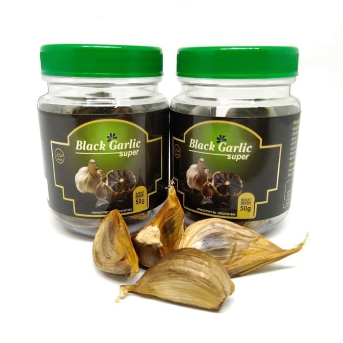 Jual INBUY - Black Garlic Super Bawang Hitam Kating 50 Gram | Shopee ...