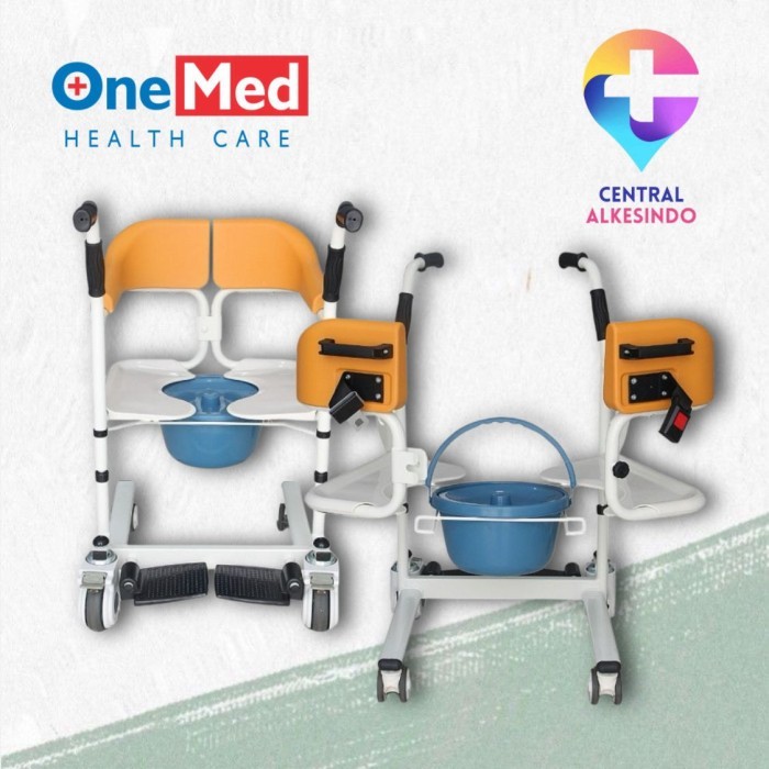 Jual Kursi Roda 2 In 1 Onecare Commode Chair Onemed Central Alkesindo ...