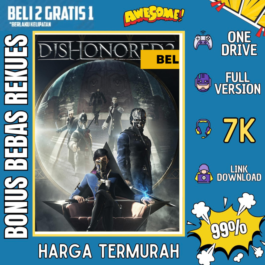 Jual DISHONORED DEFINITIVE EDITION - GAME PC - GAME LAPTOP - PC GAMES - BELI 2 GRATIS 1 ...