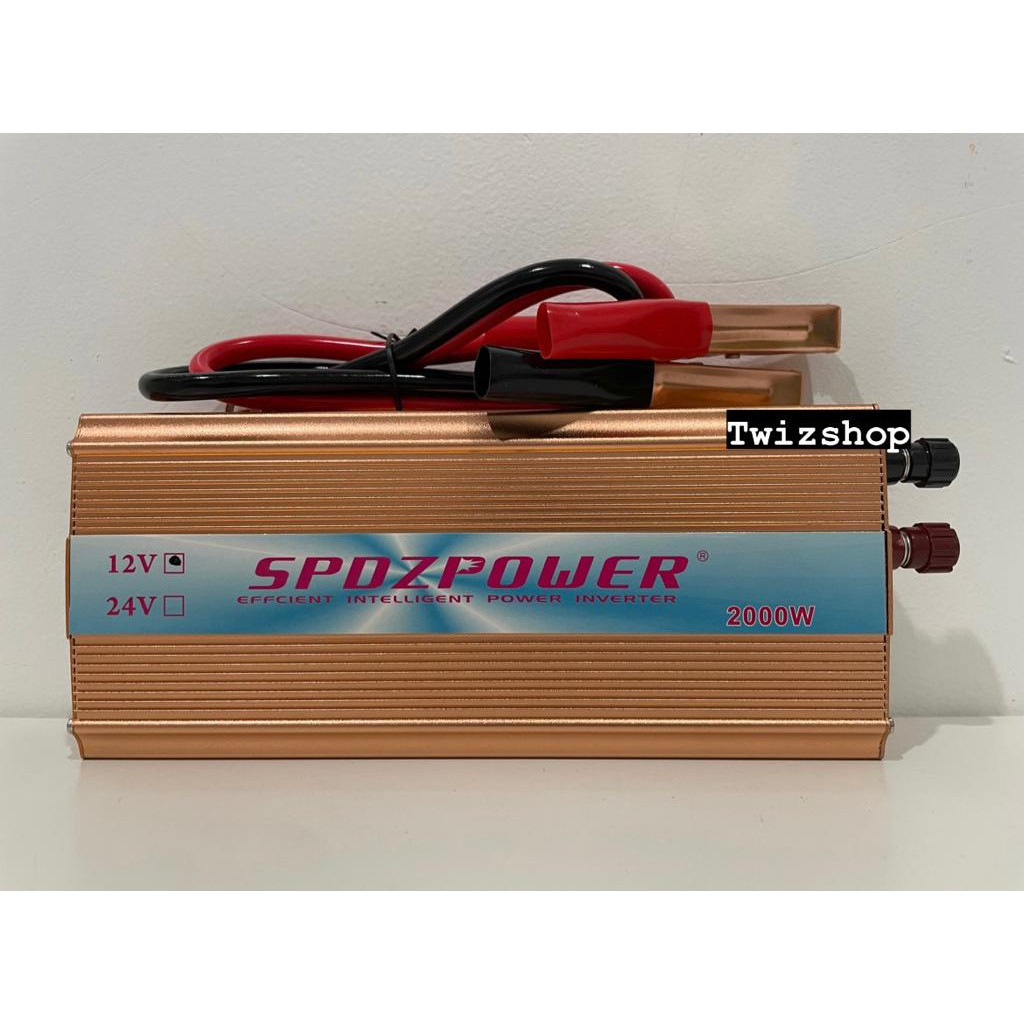 Jual Power Inverter 2000 Watt 12 Volt / Inverter 2.000W DC 12V to AC 220V | Shopee Indonesia