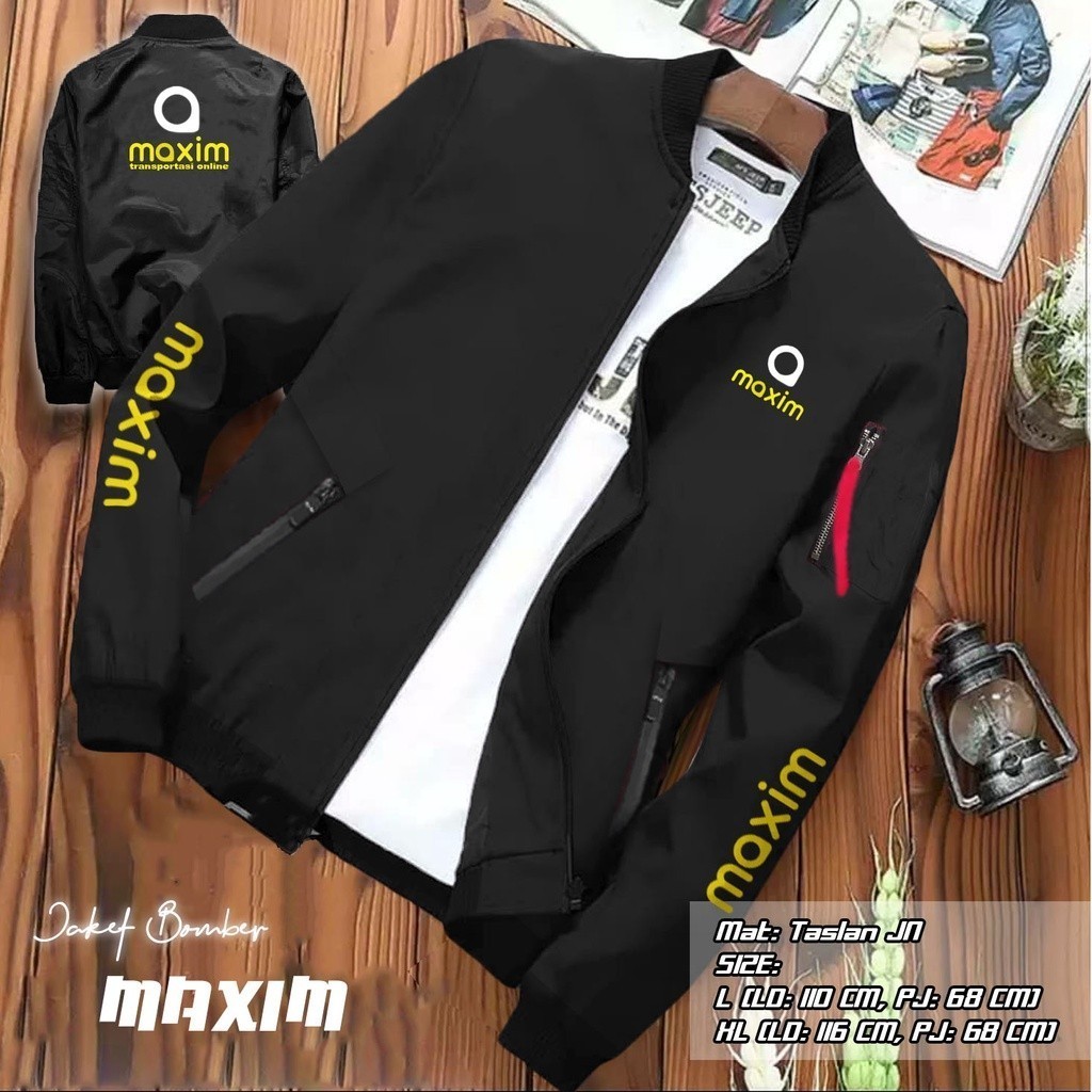 Jual MAXIM!! JAKET DRIVER MAXIM INDONESIA / DRIVER PRIA WANITA / DRIVER ...