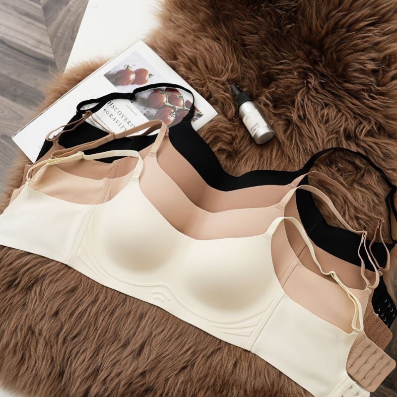 Jual LUX Bra Tanpa Kawat Seamless Busa Tipis Bh Wanita Big Size Polos ...