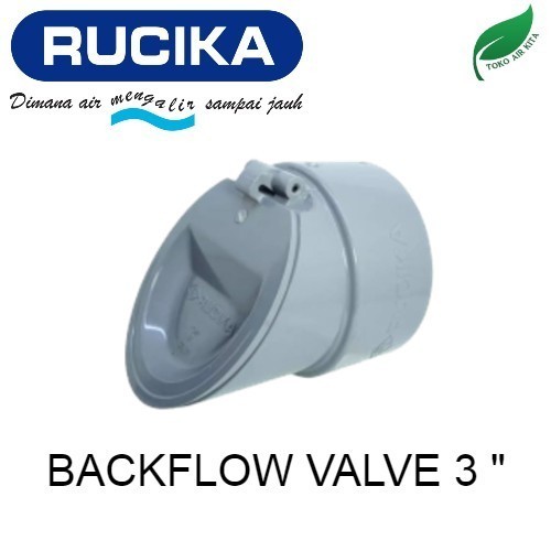 Jual BACKFLOW VALVE RUCIKA / TUTUP PEMBUANGAN PIPA ANTI TIKUS / FITTING ...