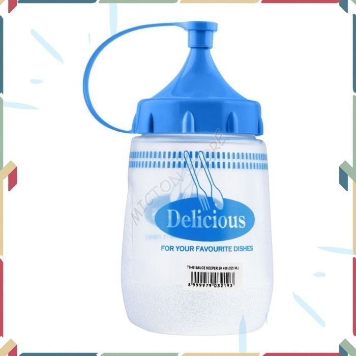 Jual BIGTON Lion Star Sauce Keeper Botol Saos TS-46 SK 406 325ml - Biru ...