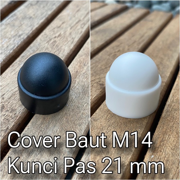 Jual tutup baut cover baut motor mobil m14 kunci 21mm monel cover mur ...