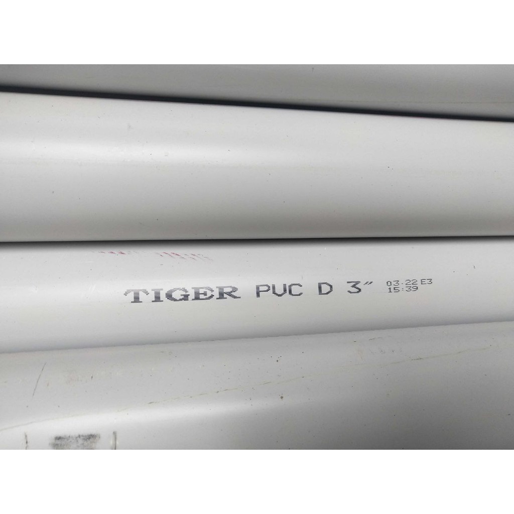 Jual Pipa PVC Tiger 3" D Inch per 1 Meter Pipa Paralon murah | Shopee ...