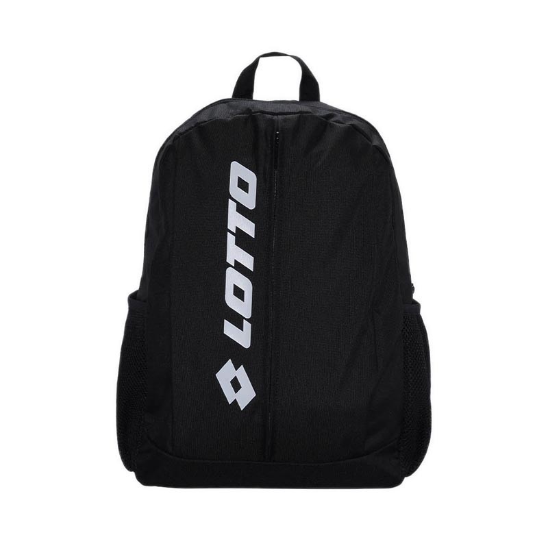 Jual Lotto Baia Backpack - Black-White | Shopee Indonesia