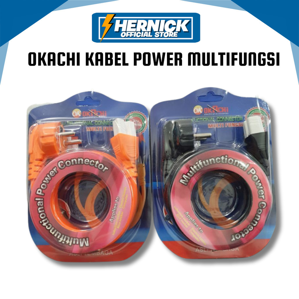 Jual Kabel Power KOMPUTER PC OKACHI Multifungsi / Kabel Magic Com ...