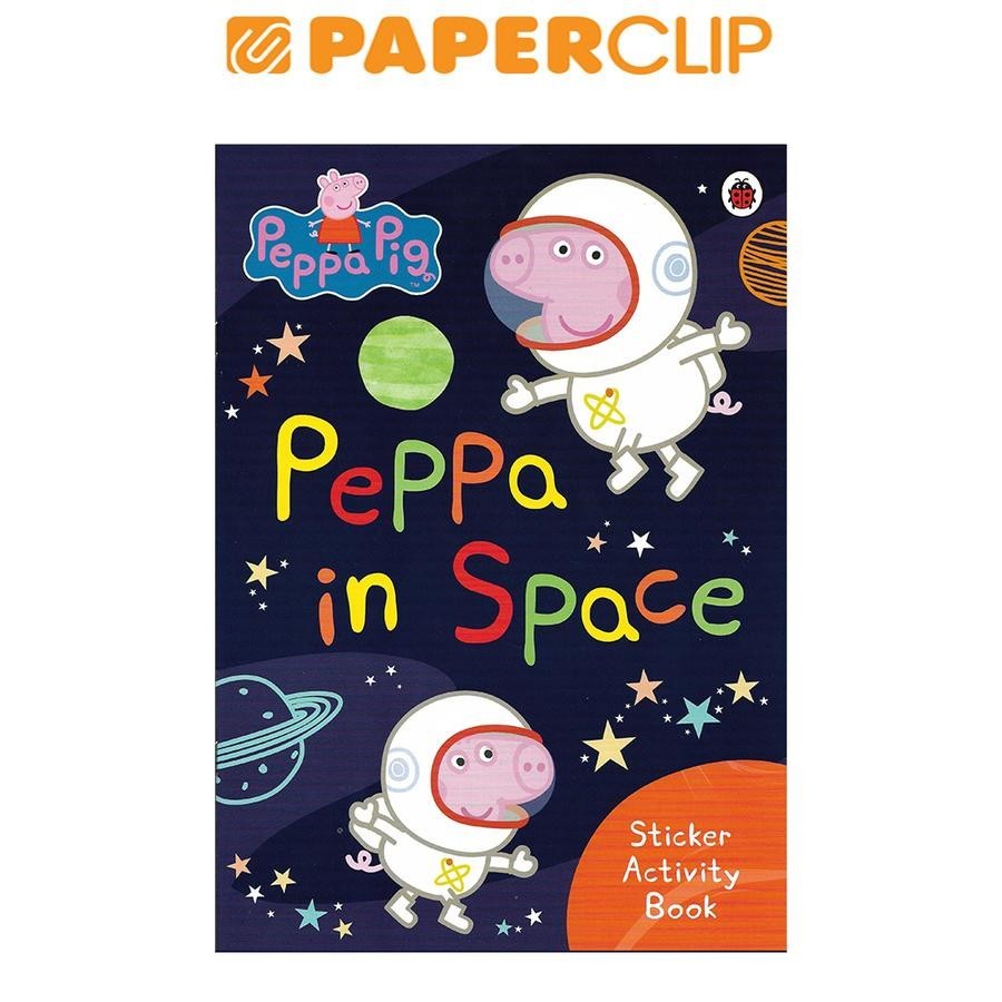 Jual PEPPA PIG STICKER ACTIVITY BOOK : PEPPA IN SPACE | Shopee Indonesia