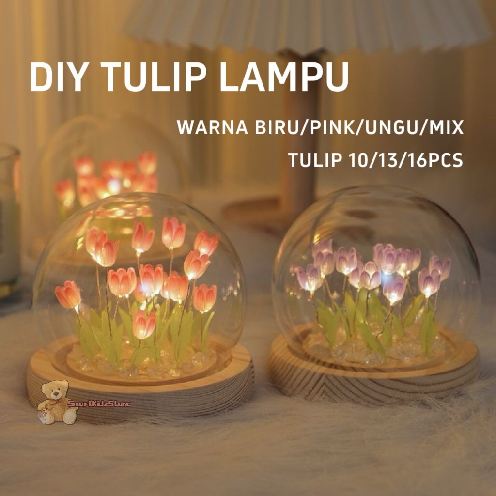 Jual Lampu Led Kamar Tidur Diy Lampu Tulip Diy Bentuk Awan Lampu Kamar ...