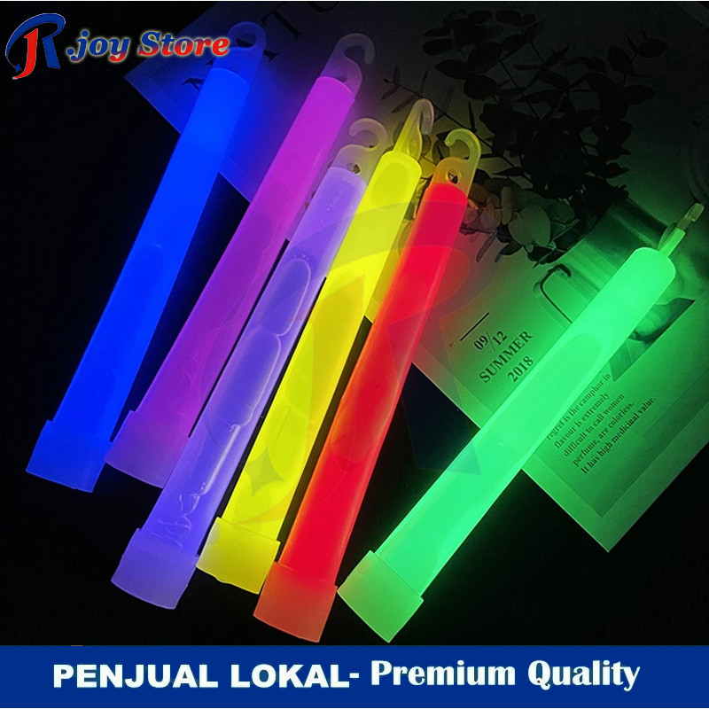 Jual R.joy Glow Stick Terang 6 Inch 1 Pcs / Glow in The Dark / Gelang ...