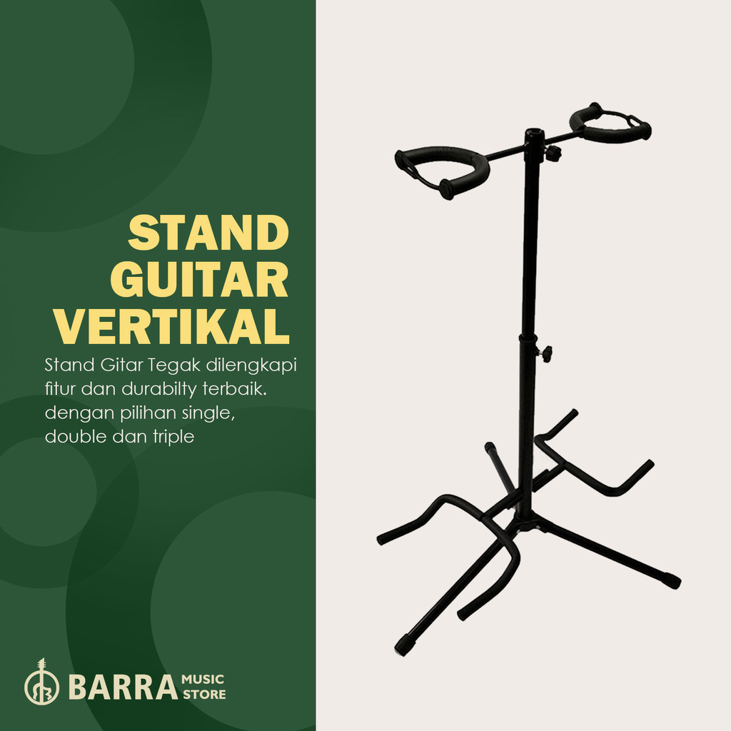 Jual Stand Gitar Bass Guitar Stand Single Double Triple Stand Universal ...