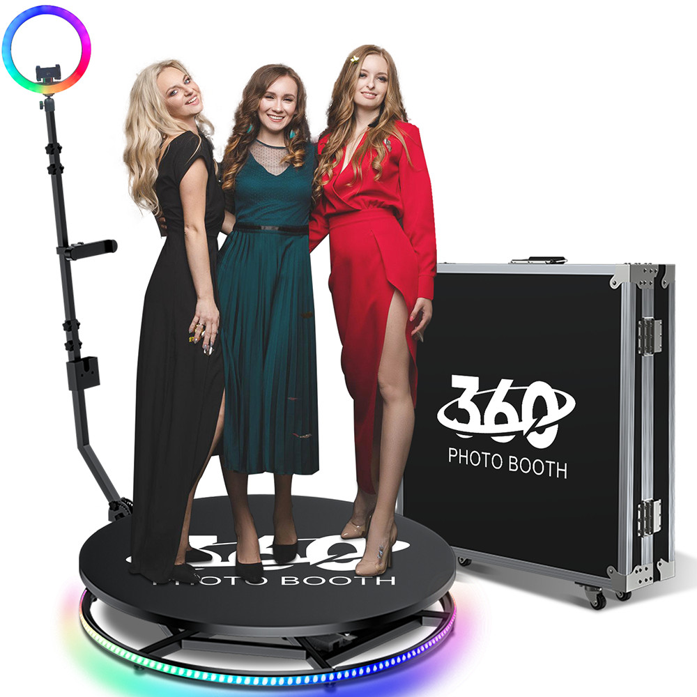 Jual Spin Camera 360 Photo Booth Automatic Rotating Selfie Machine 360 ...