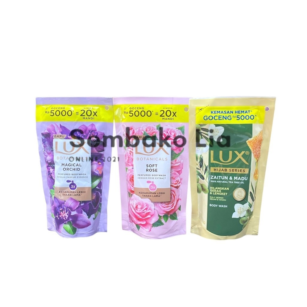 Jual Lux Sabun Mandi Cair 85ml / Lux Sabun Cair Kemasan 5000 Goceng | Shopee Indonesia