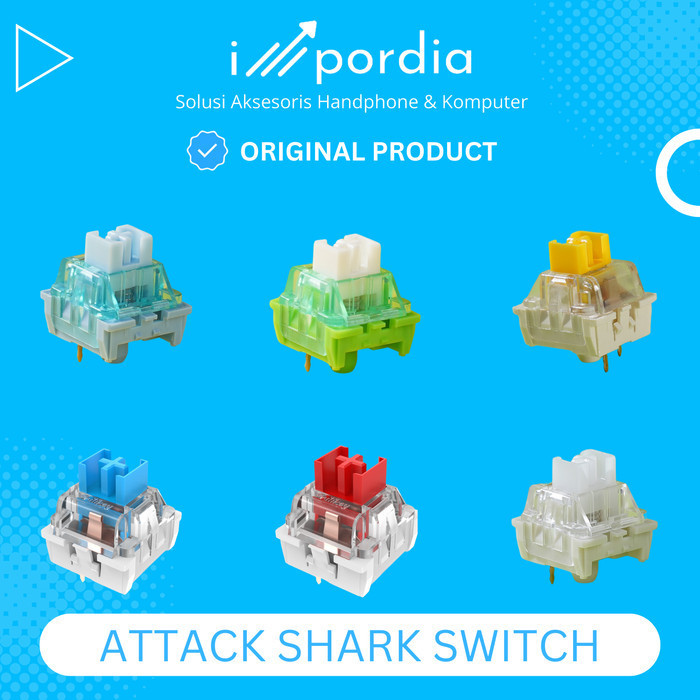 Jual Attack Shark Mechanical Keyboard Switch | Shopee Indonesia