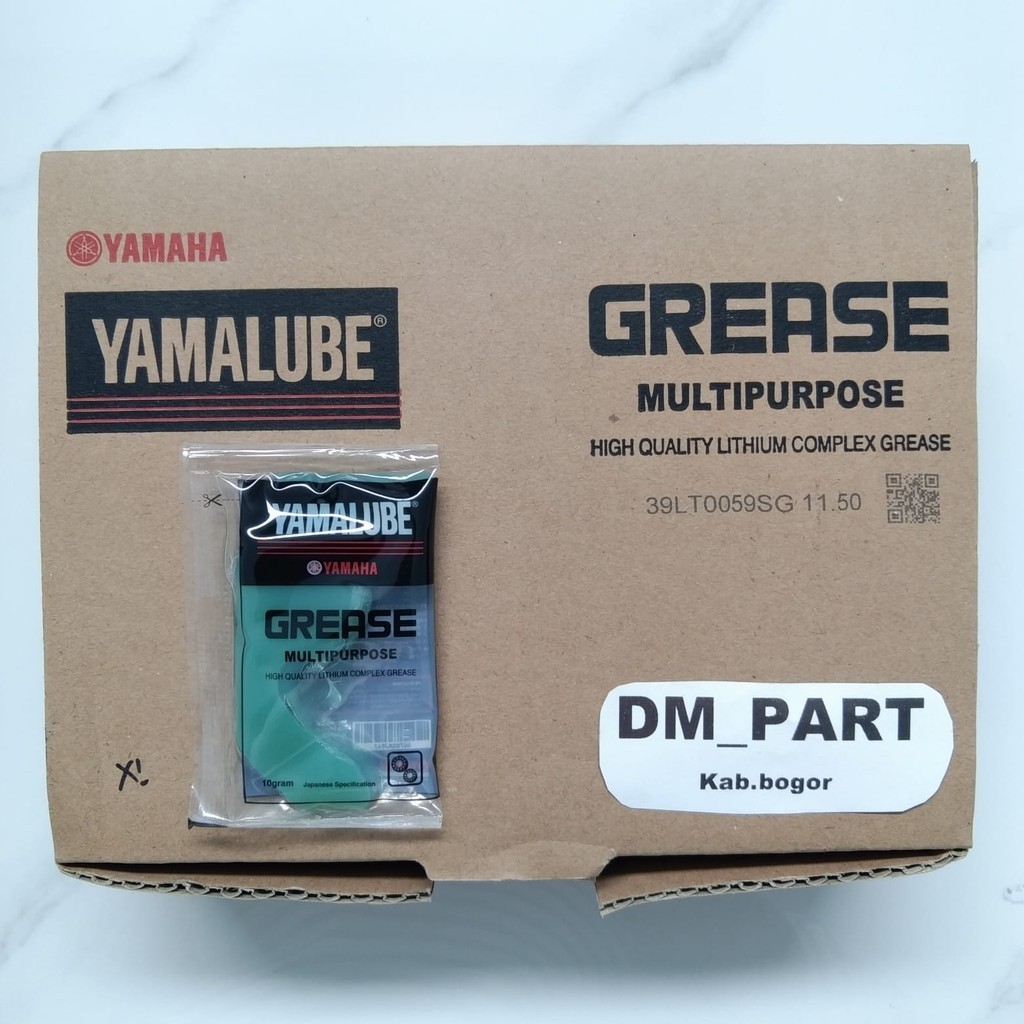 Jual Grease Multipurpose Stempet Cvt Gemuk Yamalube Yamaha 10 Gram ...