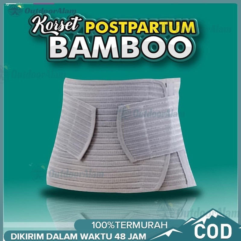 Jual Korset Pelangsing Bamboo Corset Korset Melahirkan Stagen Perut ...