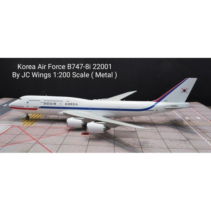 Jual DIECAST PESAWAT TERBANG Korea Air Force B747-8i 22001 By JC Wings ... Jual DIECAST PESAWAT TERBANG Korea Air Force B747-8i 22001 By JC Wings ...