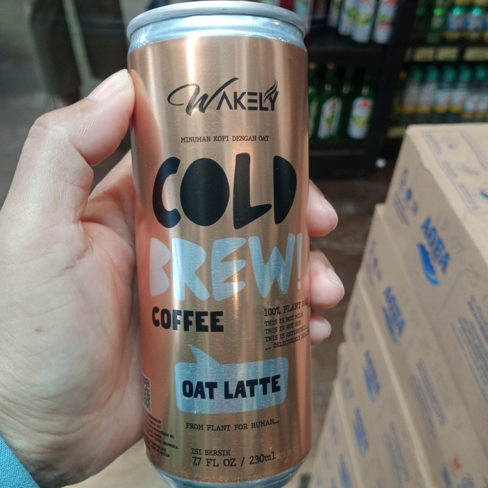 Jual Wakely Cold Brew Coffee Oat Latte 230ml | Shopee Indonesia