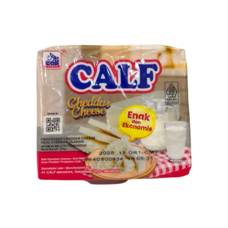 Jual Calf Cheddar Serbaguna 200g | Shopee Indonesia