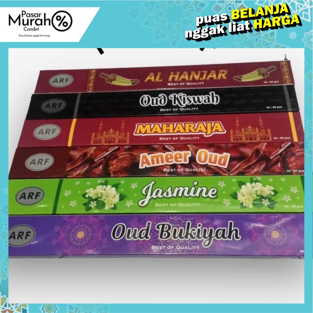 Jual Dupa lidi ARF Best Of Quality isi 50pcs Dupa Stik Dupa Hio ...