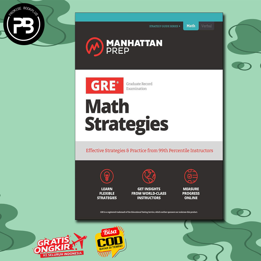 Jual Manhattan Prep GRE Math Strategies | Shopee Indonesia