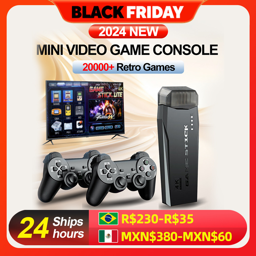 Jual Video Game Console 20000+ Retro Games Mini TV Gaming Sticks Double ...