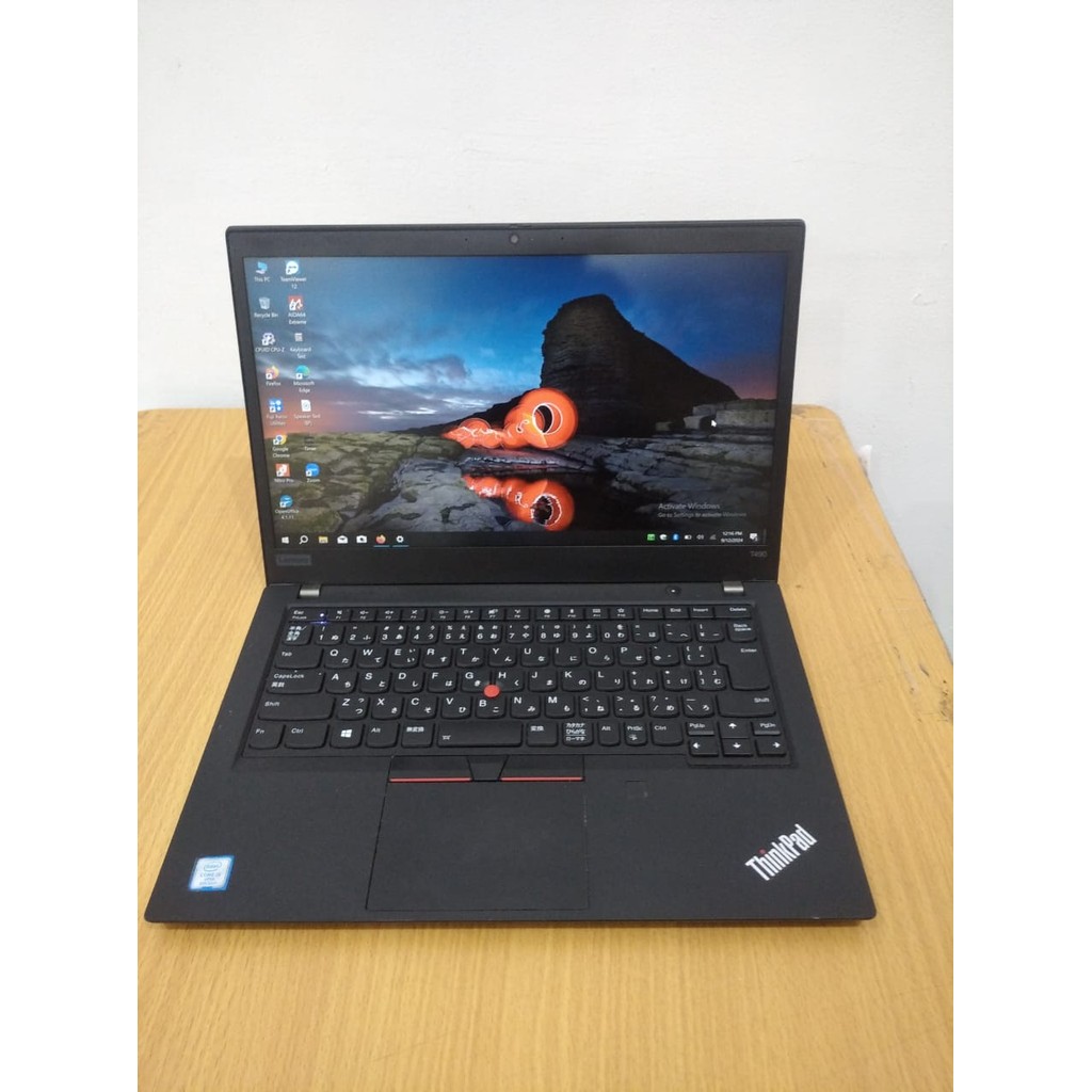 Jual Lenovo Thinkpad T490 ssd 512 ram 16GB core i5 gen8 Ram 16GB ...