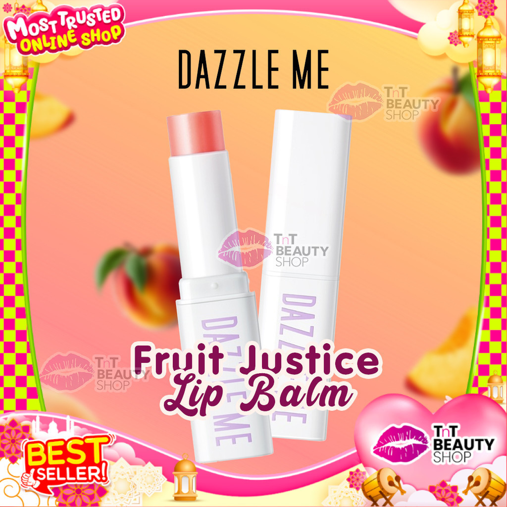 Jual DAZZLE ME Fruit Justice Lip Balm | Moisturizing Vitamin E Baby ...