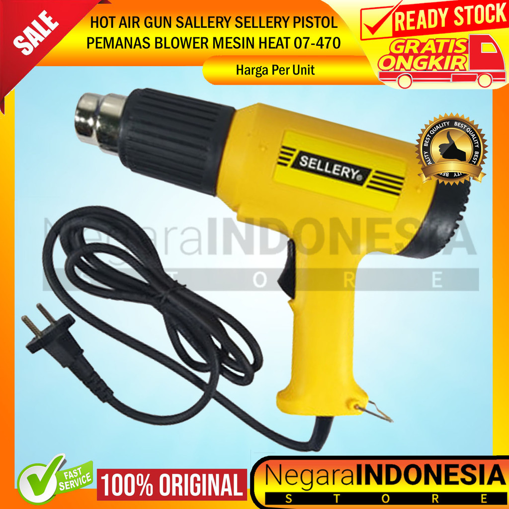 Jual Blower Pemanas Serbaguna Pistol Heatgun Mesin Heat 07 470 Belower ...