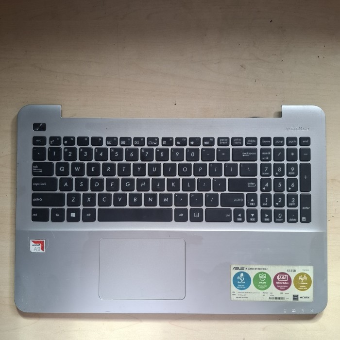 Jual Frame palmrest keyboard laptop asus X555B Series | Shopee Indonesia