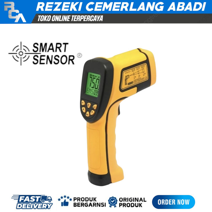 Jual Infrared Thermometer Smart Sensor AS862A Kalibrasi Termometer Gun ...
