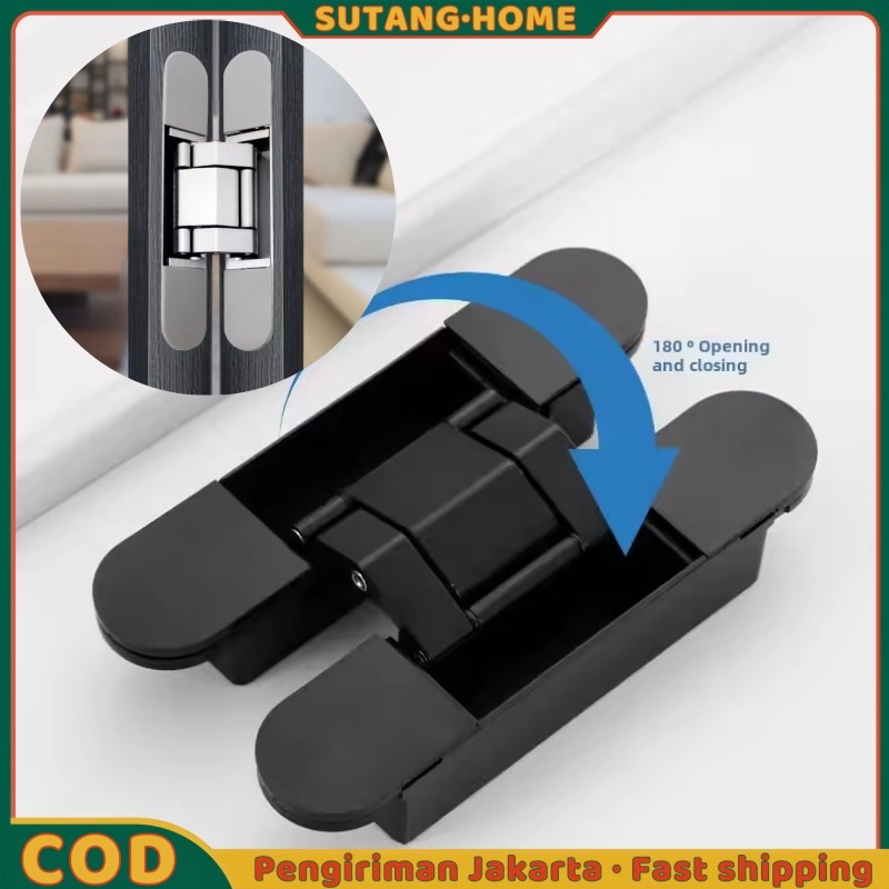 Jual 【SUTANG】Invisible Hidden Hinges / Engsel Pintu Tanam Invisible ...