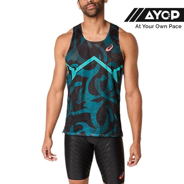 Jual Asics Metaspeed Men's Racing Singlet - Atlantis Blue | Shopee ...