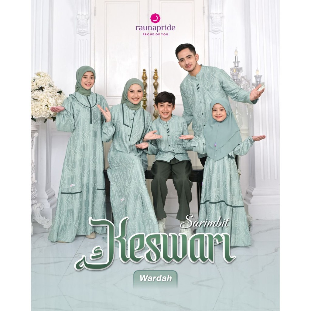 Jual Family Set Sarimbit Lebaran 2025 Raunapride /KESWARI - Wardah ...