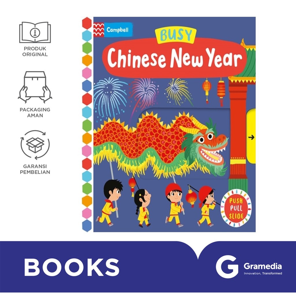 Jual Busy Chinese New Year ( CAMPBELL BOOKS ) | Shopee Indonesia