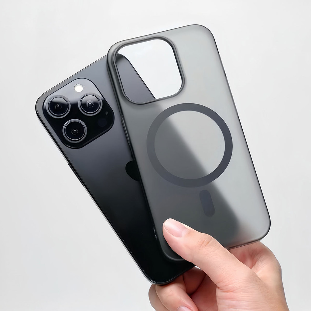 Jual [Ultra Thin 15PLUS Casing] Premium Acrylic Matte Magnetic Cases with Magsafe Hard Case For ...