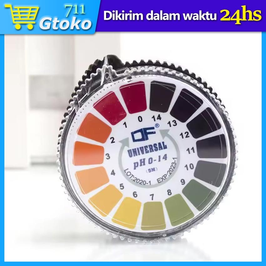 Jual PH Tester Indicator Kertas Lakmus PH Air Test Paper Roll Universal ...